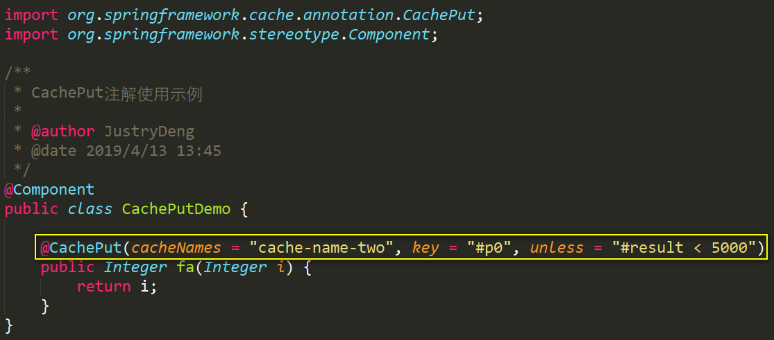 SpringBoot使用Spring缓存注解_org.springframework.cache.annotation-CSDN博客