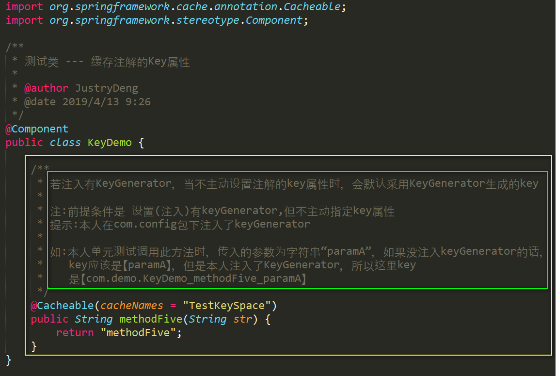 SpringBoot使用Spring缓存注解_org.springframework.cache.annotation-CSDN博客