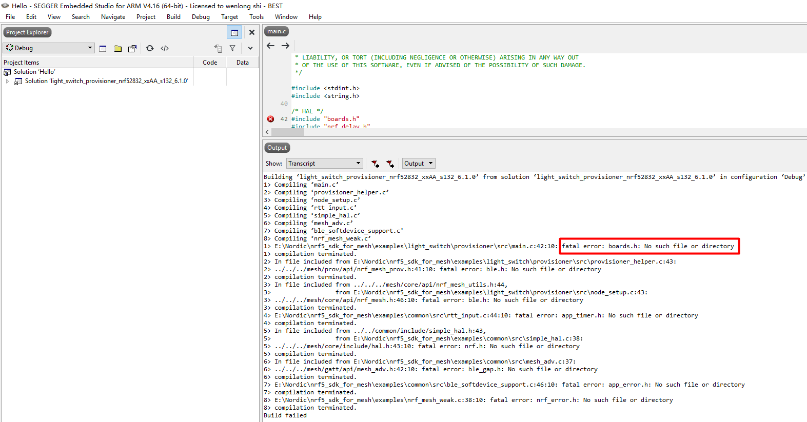 Nordic Nrf52 Sdk For Mesh学习记录 Csdn博客 