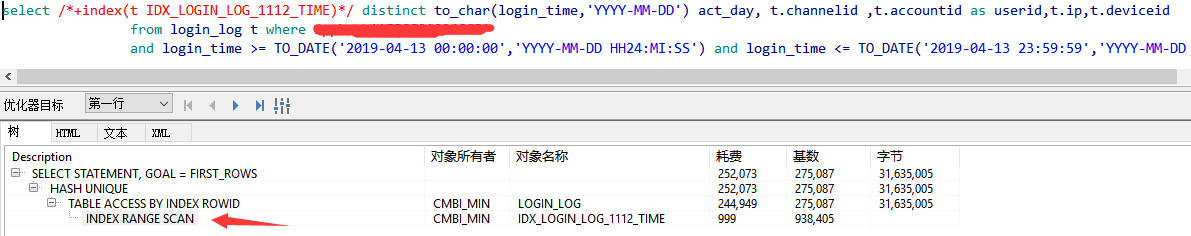 Oracle表强制走索引的方法 Oracle强制走索引 Csdn博客