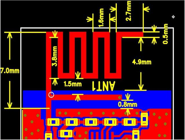 2.4G天线在PCB板上的设计_2.4g pcb天线设计-CSDN博客