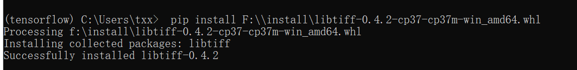 ModuleNotFoundError: No module named 'libtiff'-CSDN博客