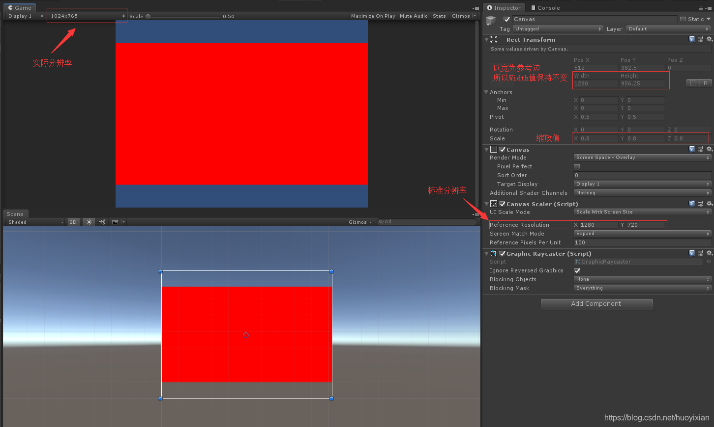 【unity知识点详解】多分辨率下的适配问题unity3d 不同分辨率保持ui一致 Csdn博客