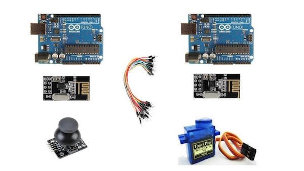 如何使用Arduino UNO、操纵杆模块和NRF24L01模块控制伺服电机_rf24库函数 讲解-CSDN博客
