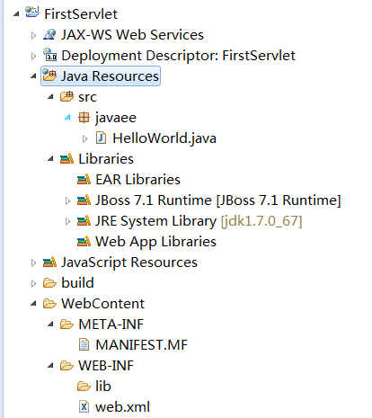 Eclipse + JBoss（Tomcat）的第一个Servlet程序_eclipse web jboss-CSDN博客
