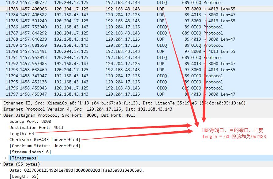WireShark 分析 UDP 协议_udp.length wireshark-CSDN博客