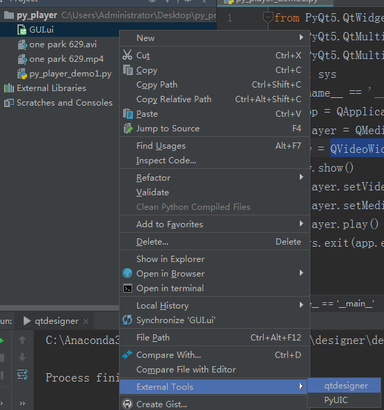 PyQt5 实现视频播放器（二） ，详细版本 ，非常适合新手入门_使用pyqt播放视频-CSDN博客
