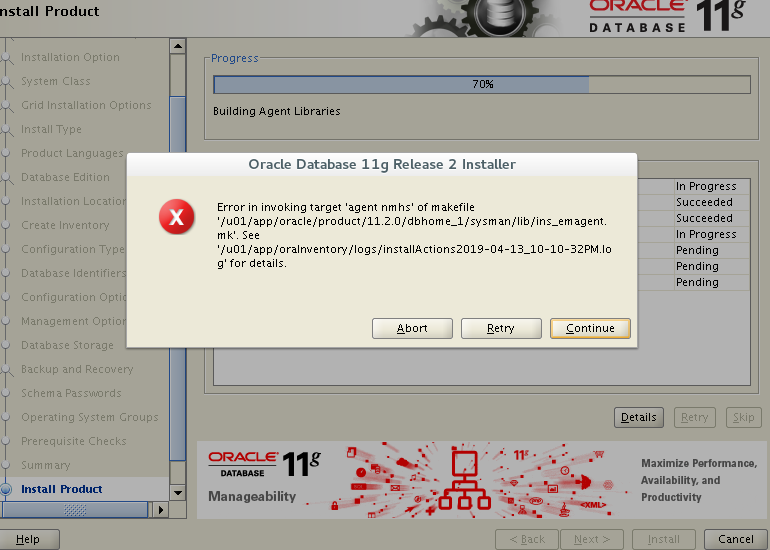VMware虚拟机中安装rhel 7.2操作系统步骤之安装oracle 11g 数据库_redhat7.2安装oracle教程-CSDN博客
