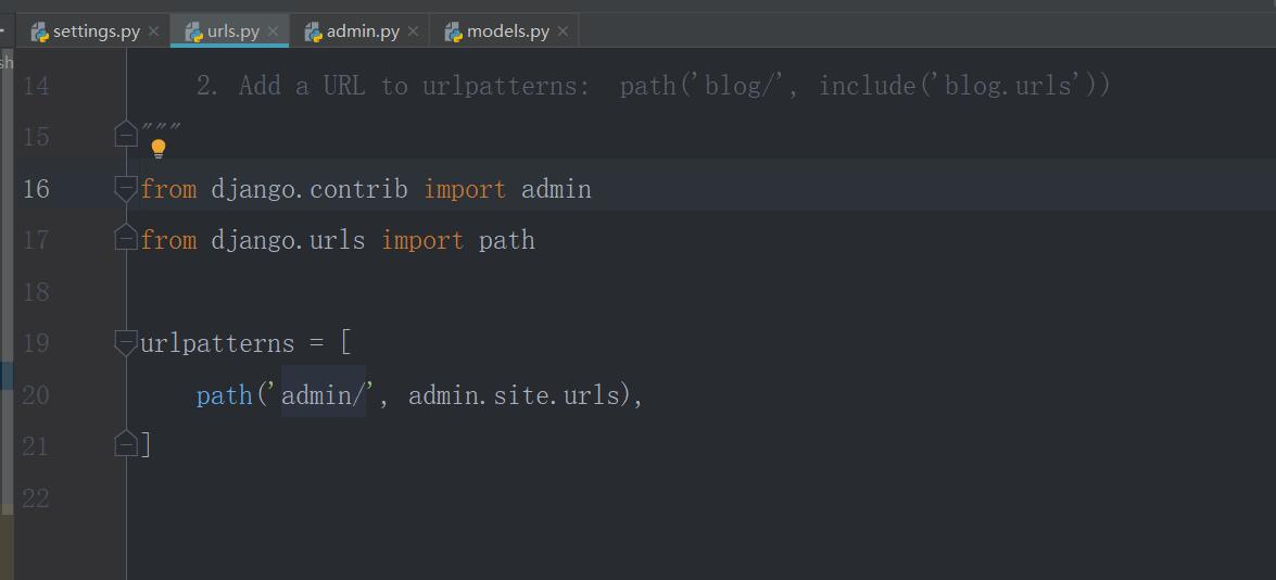 Name Admin Is Not Defined，新建django项目，运行时报错django Namexx Is Not 