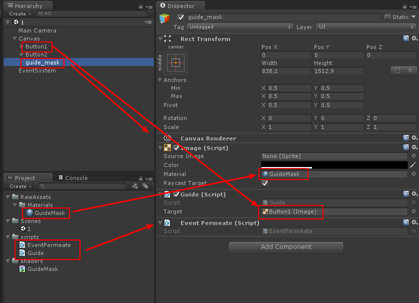 Unity3D UGUI mask反向遮罩 局部看图 - 程序员大本营