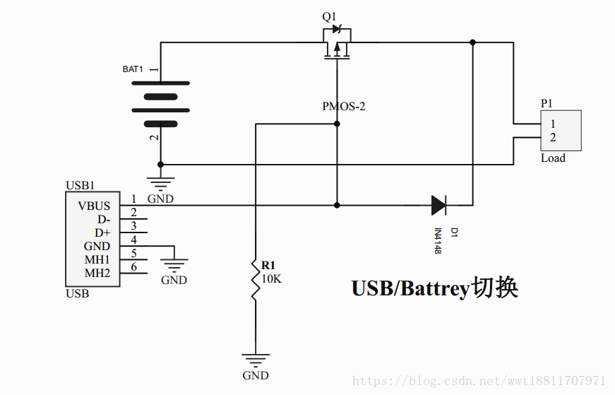 PMOS——用于电源开关浅析_pmos做开关-CSDN博客