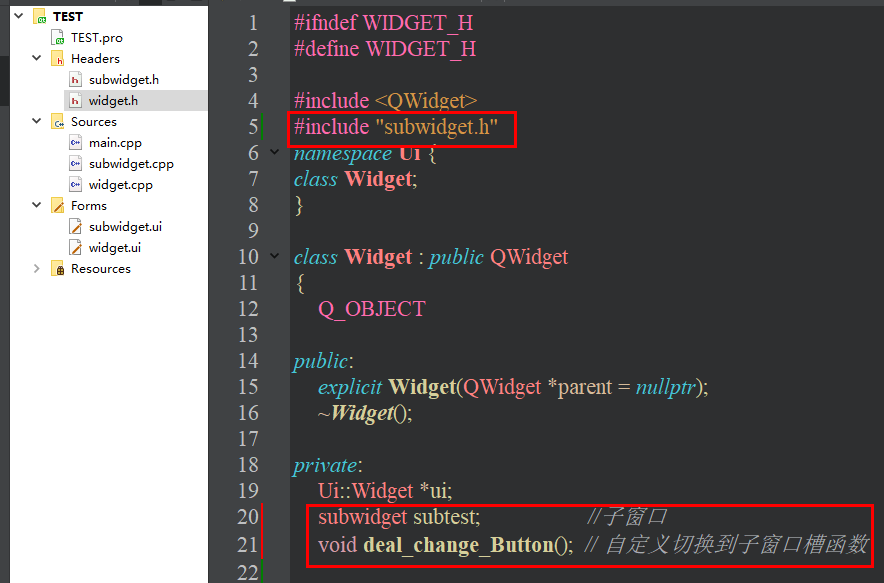 Qt 设计子窗口_qt定义子界面-CSDN博客