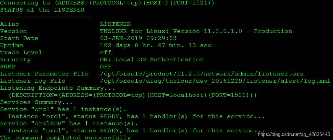 Oracle监听启动时由 监听程序不支持服务”引出的一系列问题 解决方案linux系统安装oracle监听服务报错 监听程序不支持任何服务 Csdn博客
