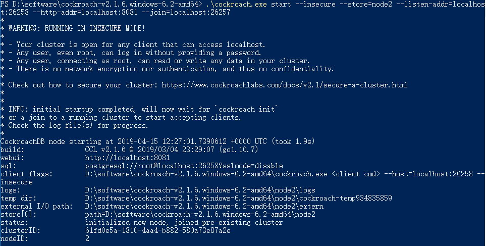 Windows CockroachDB入门上手_cockroachdb安装window-CSDN博客