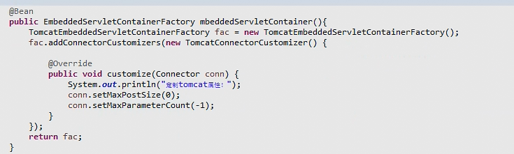 springboot maxParameterCount [ More than the maximum number of request parameters (GET plus POST ...