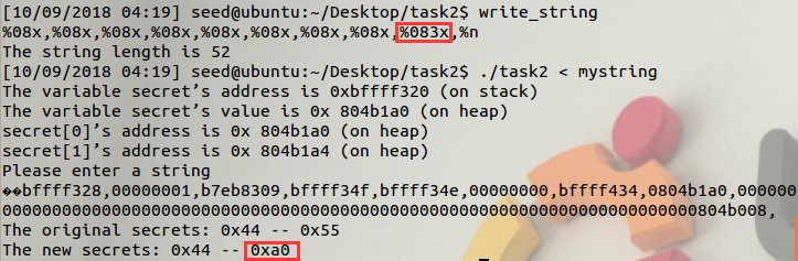 漏洞挖掘——实验4 Format String Vulnerability Lab_期望修改值-CSDN博客