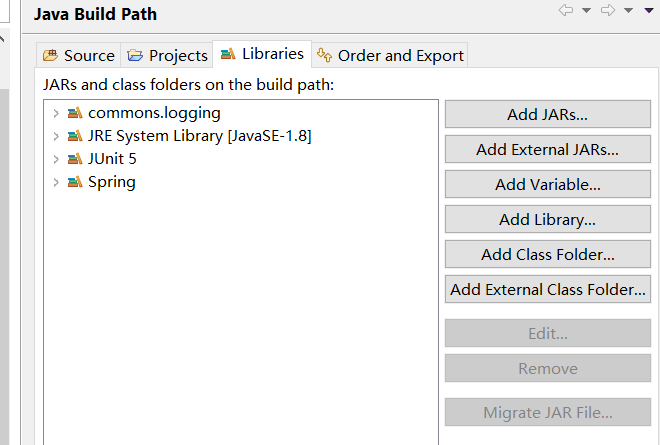 Spring入门---第一个spring程序_在使用spring开发时,除了要使用自带的jar包外-CSDN博客