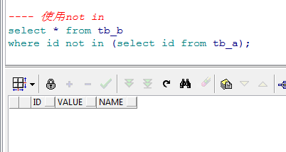 Oracle中的in 和 not in_oracle not in-CSDN博客