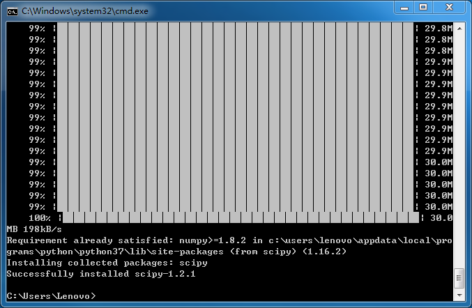 安装Scipy。。。。。。。。_scipy库安装-CSDN博客