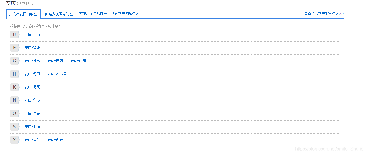 Python爬虫:爬取全国航班信息做爬虫关于航空 Csdn博客