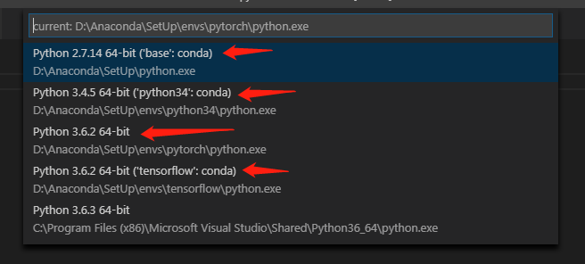 VS code 选择指定环境下的python运行代码_visual studio code python选择-CSDN博客