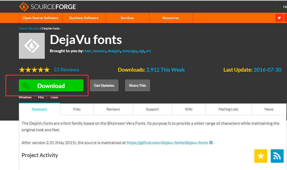 VS2015自定义安装字体DejaVu Sans Mono_vs2015字体安装包-CSDN博客