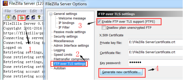 自建ftp服务器（使用软件：Filezilla Server Interface）-CSDN博客