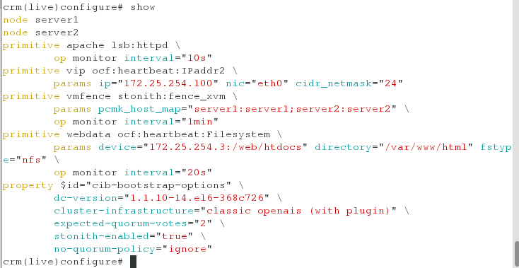 Pacemaker + Corosync 集群高可用的实现（Fence、nfs共享存储）_corosync fence-CSDN博客