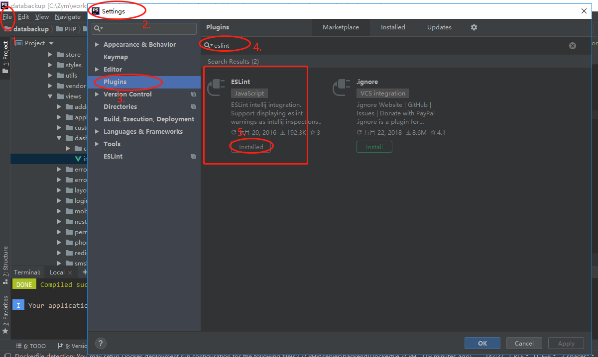 如何在WebStorm中配置ESLint_webstrom报错指定eslint软件包路径-CSDN博客
