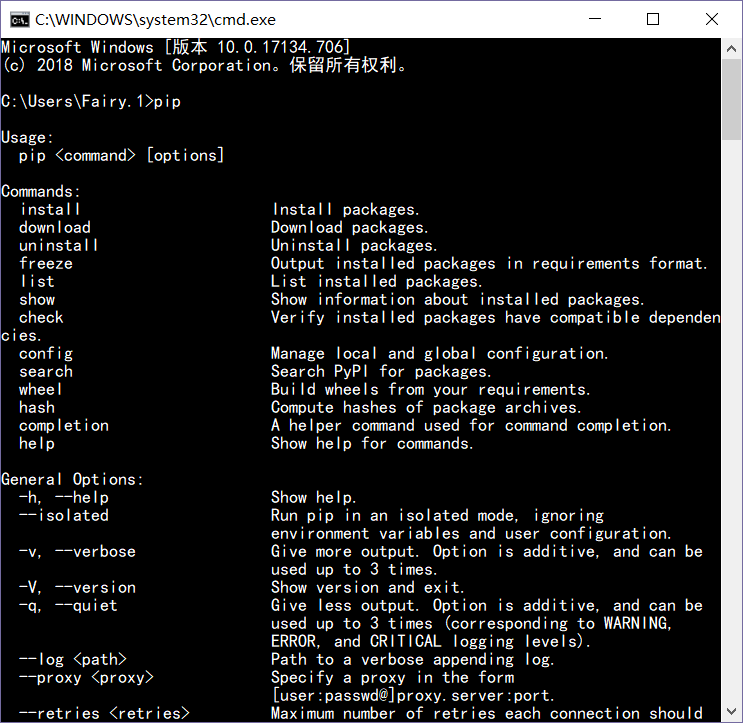 pip出现error：Unable to create process using '""D:\PYTHON\python3.7.3\python.exe-CSDN博客