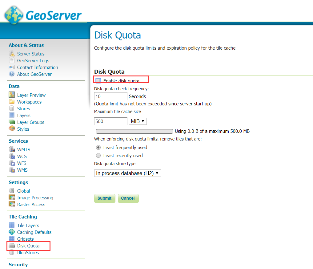 geoserver 更改 GeoWebCache缓存路径_geoservermaximum tile cache size-CSDN博客