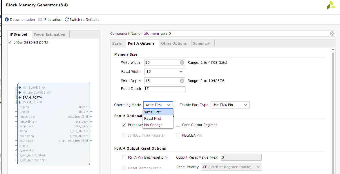 FPGA和ASIC的RAM工作模式——WRITE_FIRST / READ_FIRST / NO_CHANGE详解_vivado ram 的 write first-CSDN博客