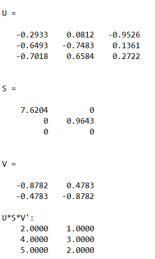 Maple Matlab计算svd结果的差异_matlab svd函数不准确-CSDN博客