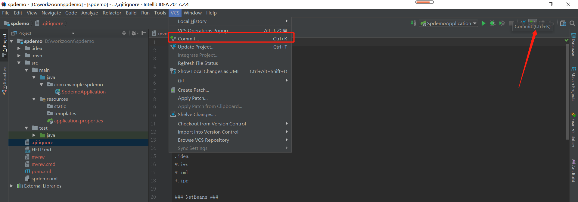 idea 上传本地springboot 项目到github_idea上传springboot项目到github-CSDN博客