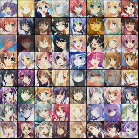 vs2019 利用Pytorch和TensorFlow分别实现DCGAN生成动漫头像_dcgan的pytorch生成二次元头像csdn-CSDN博客