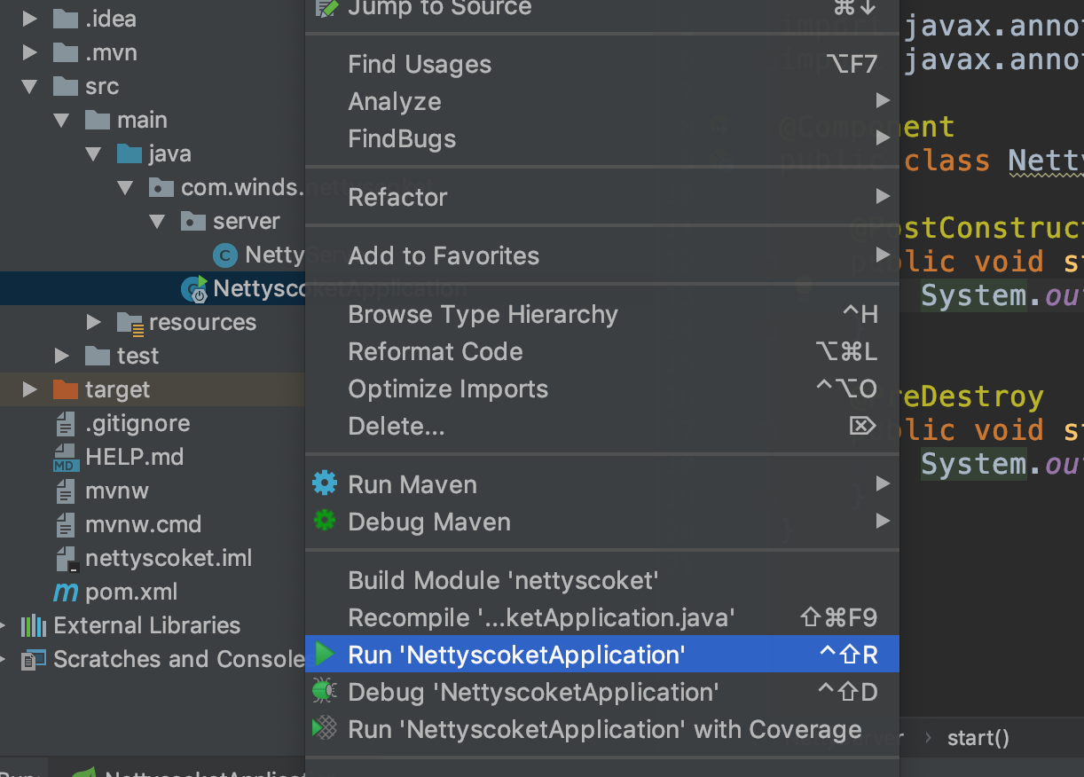 IDEA搭建SpringBoot项目，整合netty，实现长链接多协议通信功能_麋鹿BRO的博客-CSDN博客
