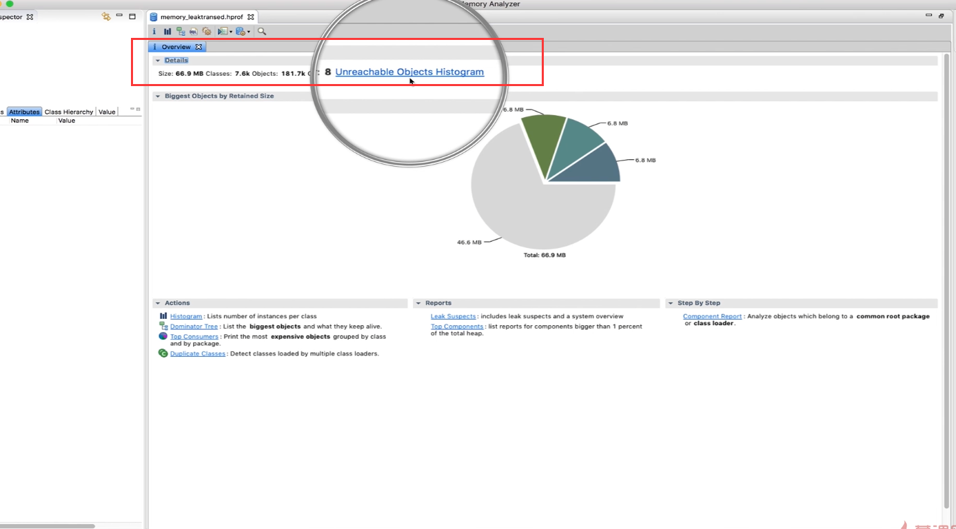 全面理解MAT（Memory Analyzer）_unreachable objects histogram-CSDN博客