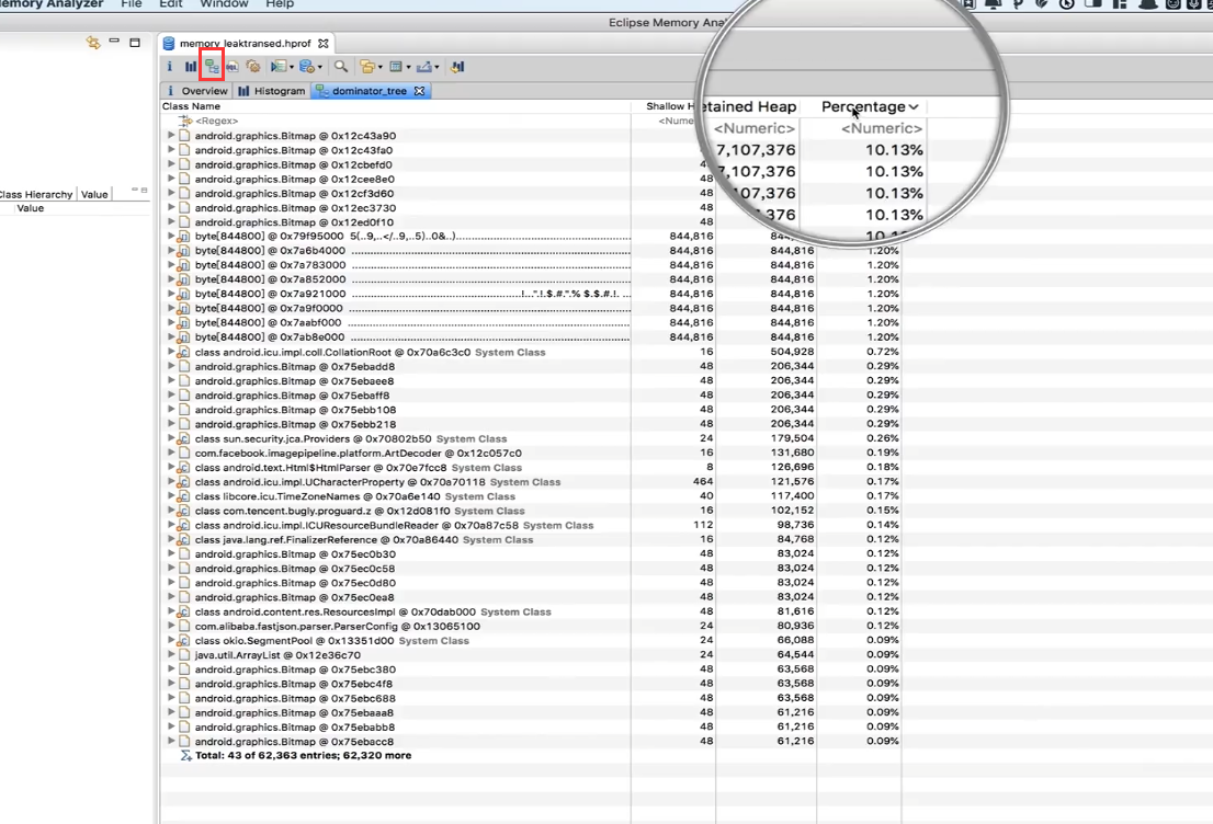 全面理解MAT（Memory Analyzer）_unreachable objects histogram-CSDN博客