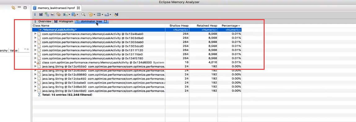 全面理解MAT（Memory Analyzer）_unreachable objects histogram-CSDN博客