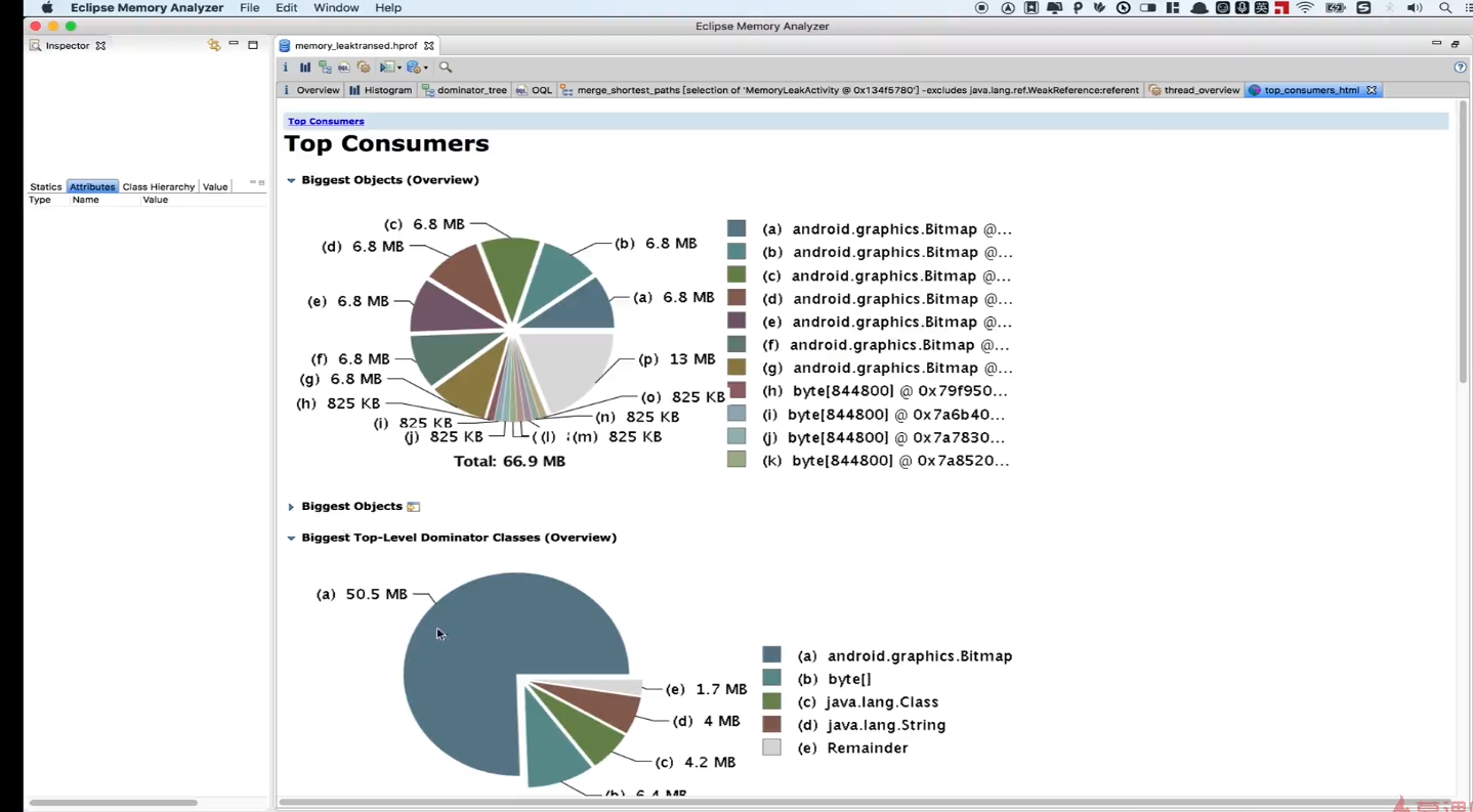 全面理解MAT（Memory Analyzer）_unreachable objects histogram-CSDN博客