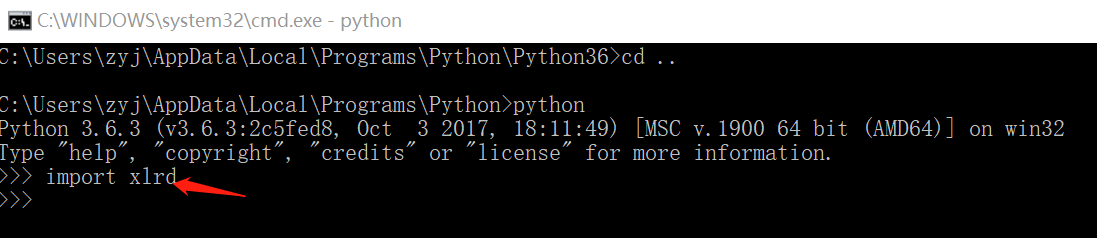 Python 安装xlrd模块步骤_xlrd库安装-CSDN博客