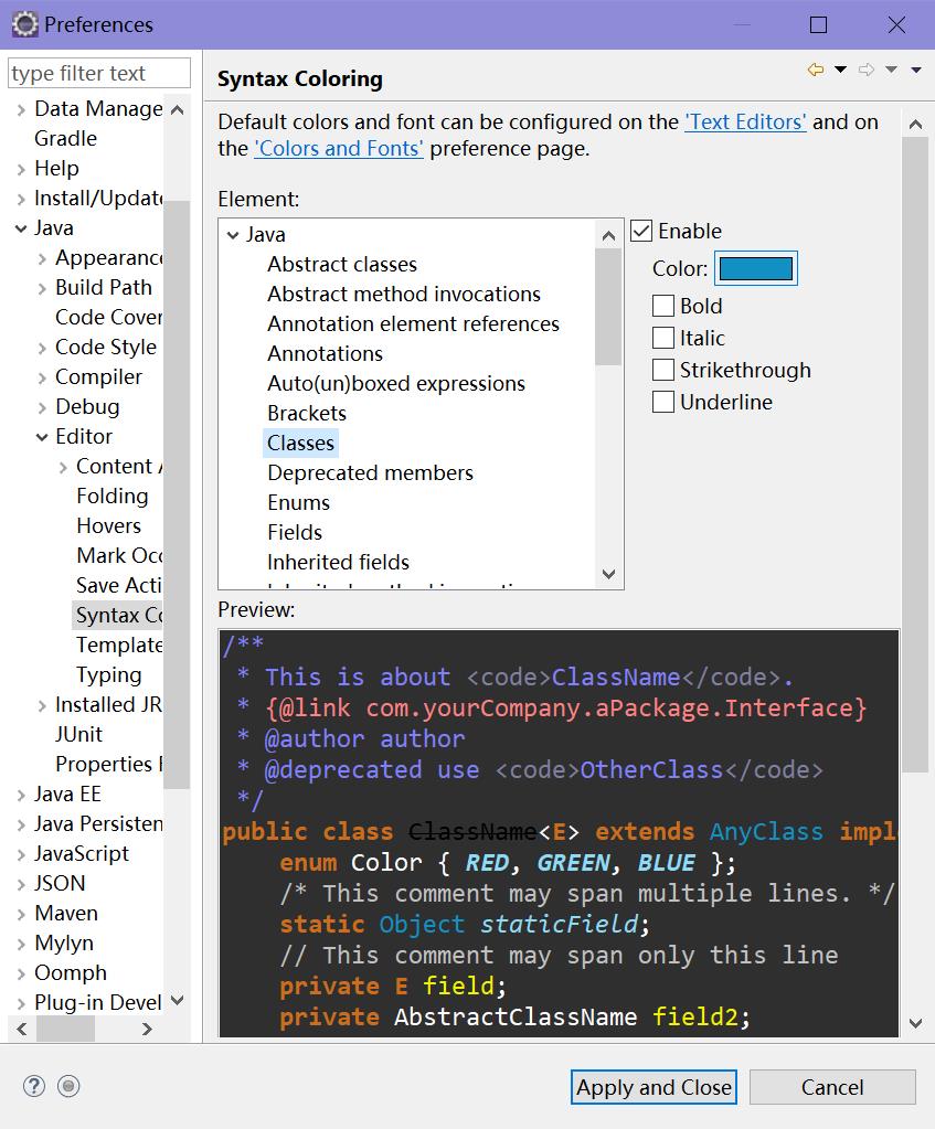 eclipse代码和背景颜色设置、个性化设置、主题设置_eclipse背景和函数颜色调整-CSDN博客