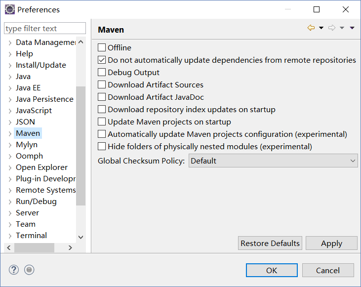 eclipse建立maven中央仓库索引_eclipse global repositories-CSDN博客