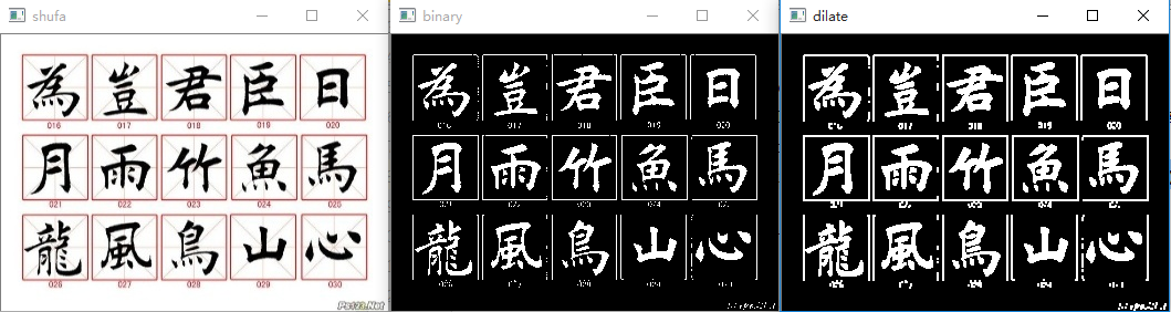 Python Opencv中的膨胀和腐蚀python Opencv 膨胀腐蚀 Csdn博客