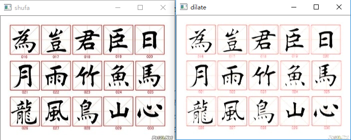 Python Opencv中的膨胀和腐蚀python Opencv 膨胀腐蚀 Csdn博客