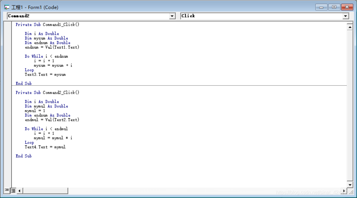 Vb循环 Do Whileloop 语句do Untilloop语句do Until Loop循环语句 Csdn博客