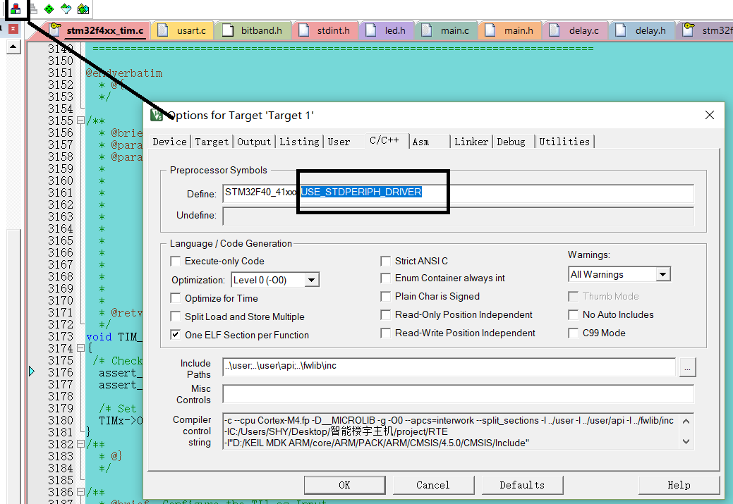 keil5错误集锦_invalid preprocessing directive 在stm32-CSDN博客