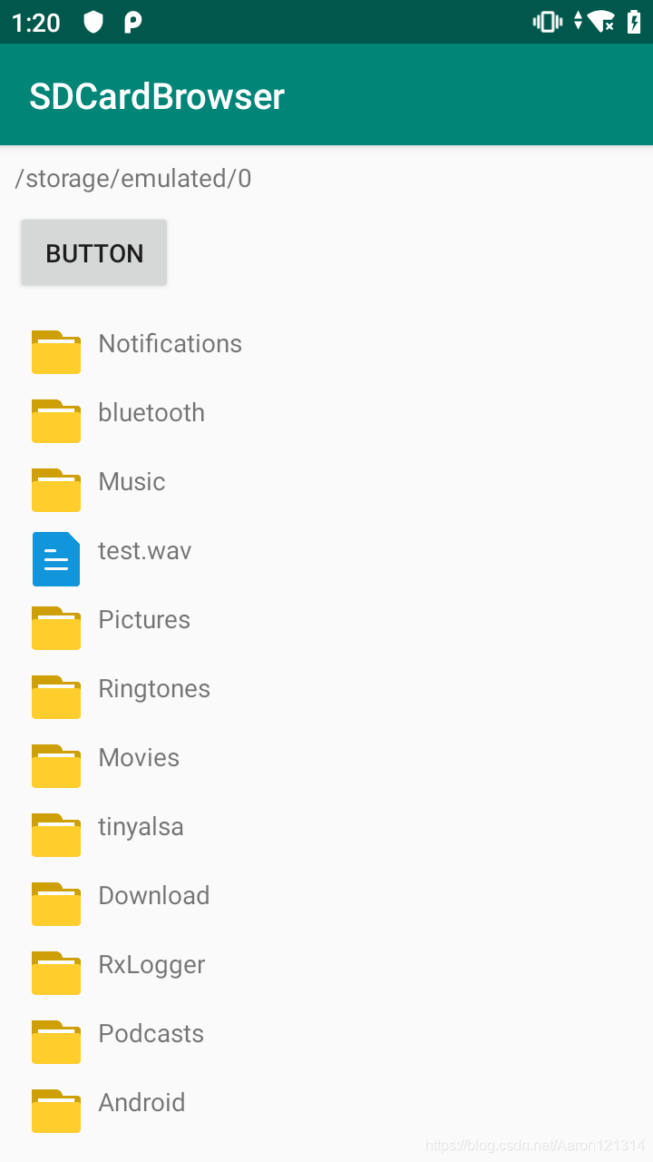 Android Recyclerview的简单使用,实现了文件浏览器。安卓recyclerview显示文件目录 Csdn博客