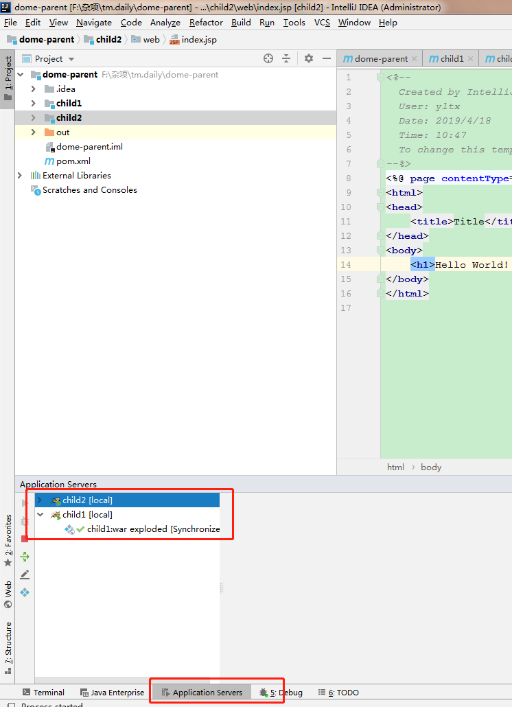 IntelliJ IDEA中创建Web聚合项目(Maven多Web模块项目)，一个tomcat跑多个web项目_多个maven项目能跑在一个tomcat里面吗-CSDN博客